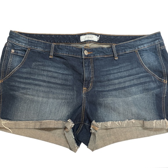 torrid | Shorts | Torrid Cut Off Cuffed Jean Shorts | Poshmark